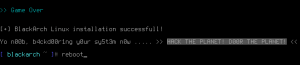 Blackarch Install Virtualbox - HackNos BlackArch-installation Step by Step