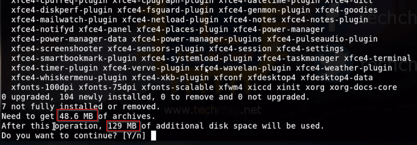 Install (XFCE) Services in Kali Linux and Fix Errors.
