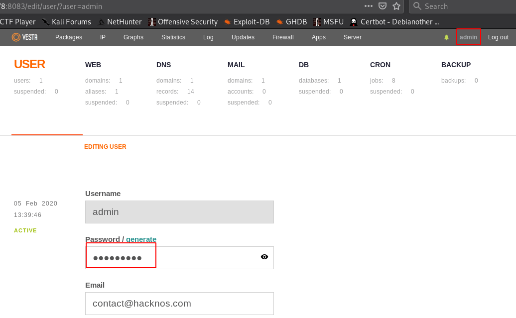 vestacp install on ubuntu linux server - Vesta Cpanel Installation