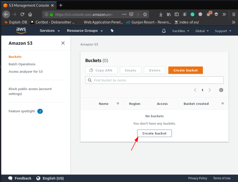 Host Static Website on s3 - s3 static website - aws s3 static website