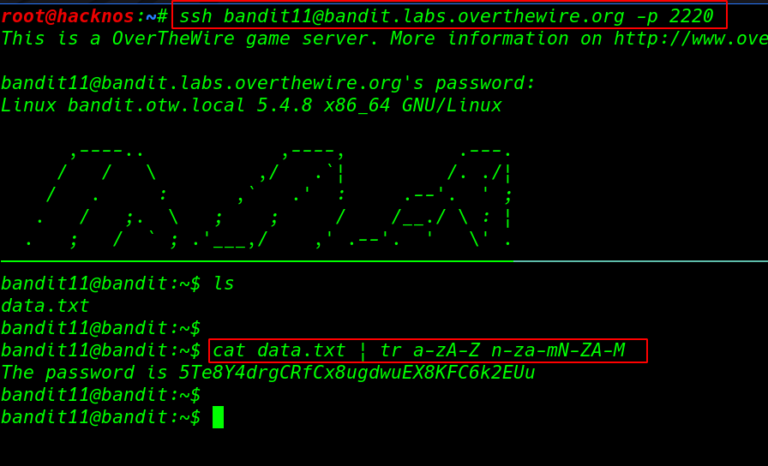 Overthewire Bandit walkthrough - 0 16 Bandit Overthewire walkthrough
