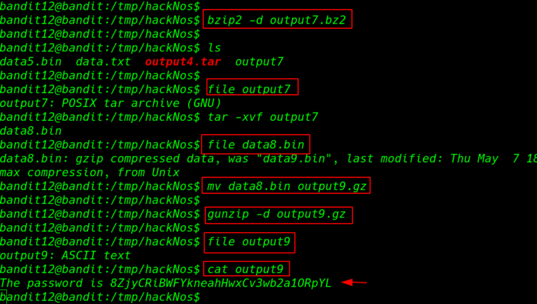 Overthewire Bandit walkthrough - 0 16 Bandit Overthewire walkthrough