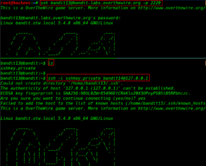 Overthewire Bandit walkthrough - 0 16 Bandit Overthewire walkthrough