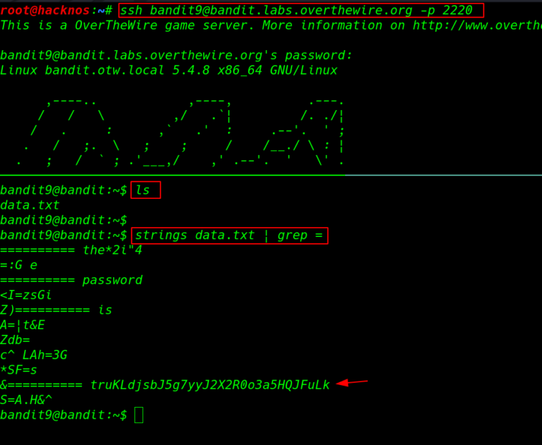 Overthewire Bandit walkthrough - 0 16 Bandit Overthewire walkthrough