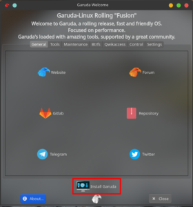 Garuda Linux Installation - Garuda Linux Dual Boot