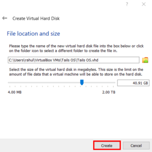 Tails OS Setup On VirtualBox - Tails OS Installation