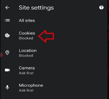 How to Enable Cookies on Browser | Enable Cookies Android.